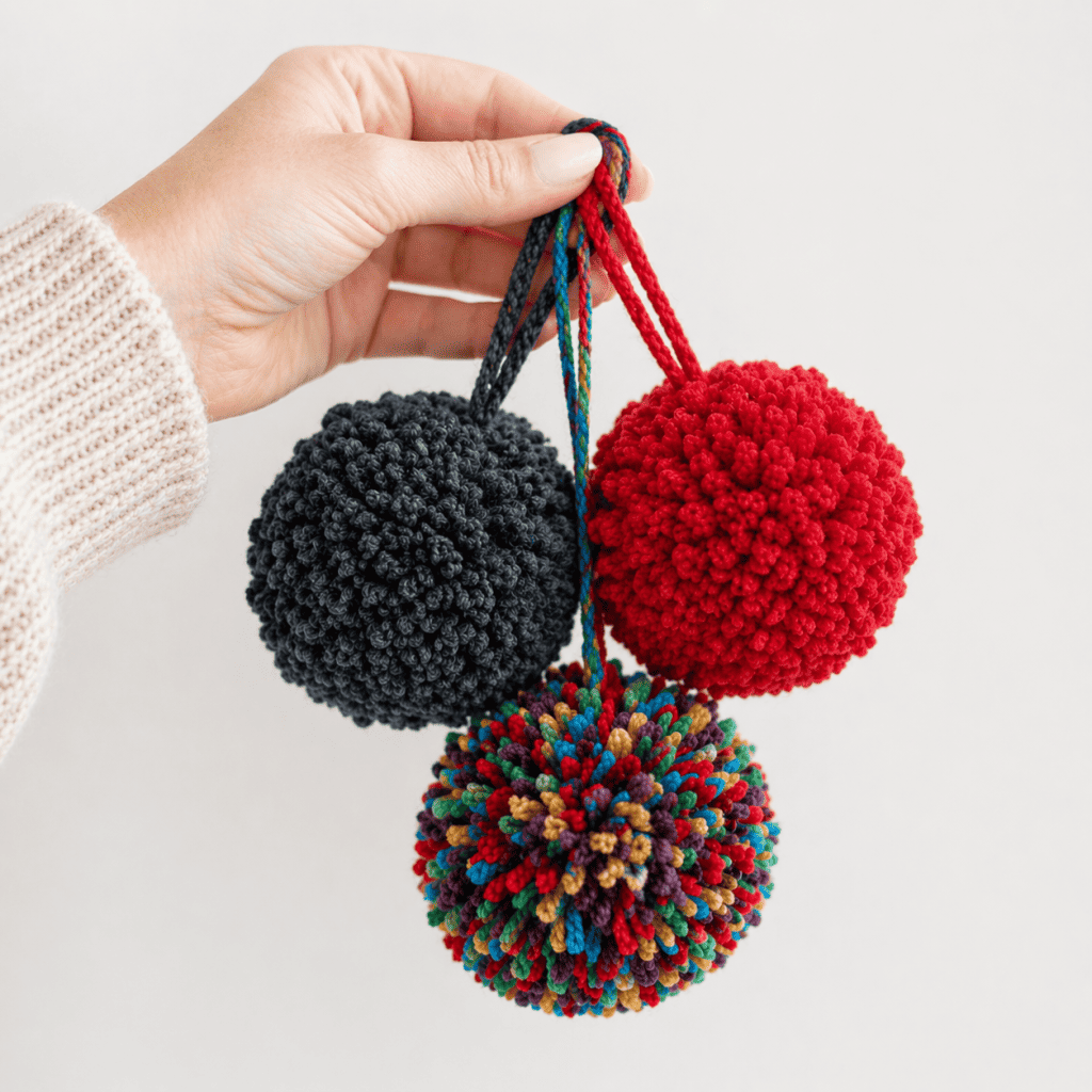 How to Make Perfect Pom Poms with a Clover Pom Pom Maker (Easy Step-by ...