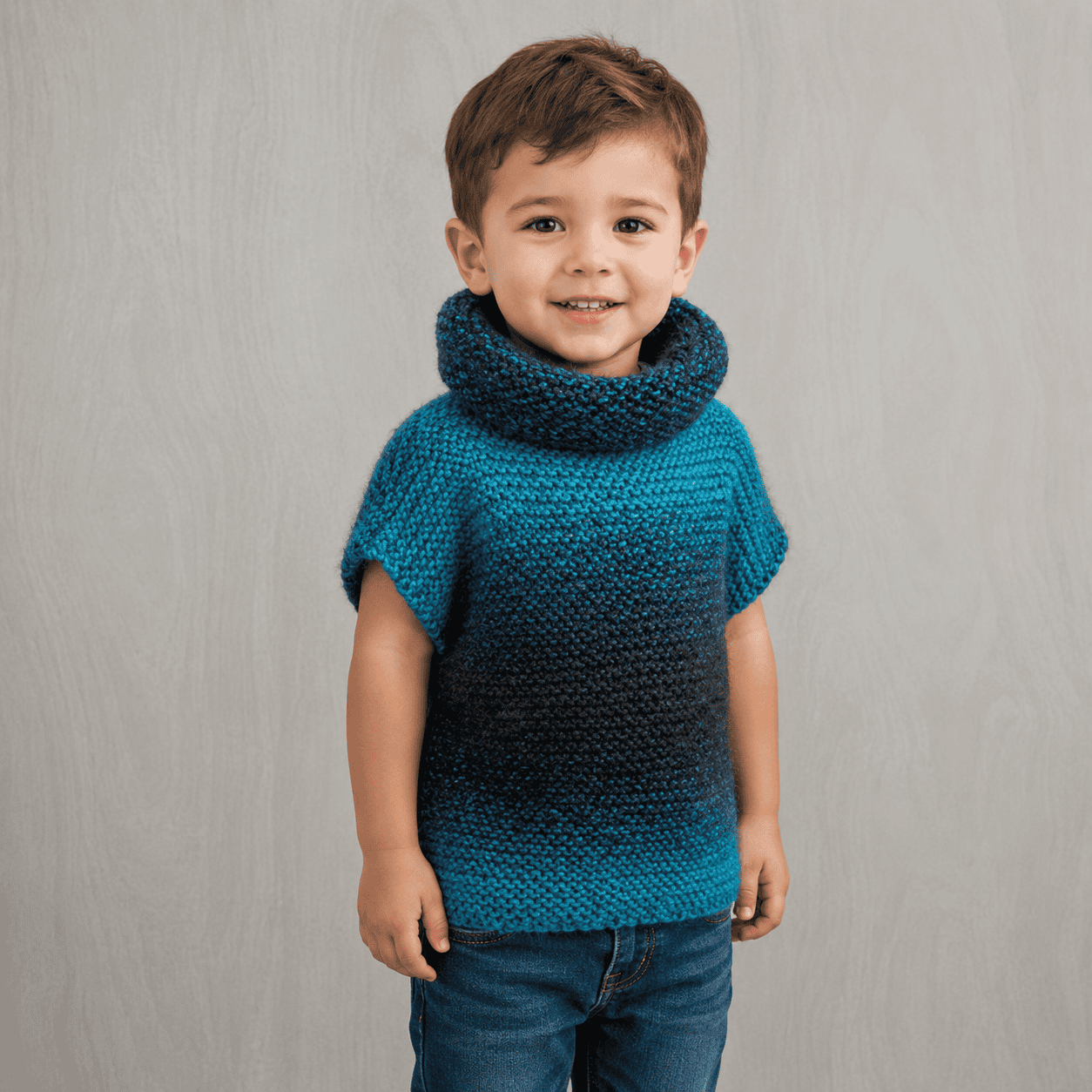 Super Easy 3 Square Child’s Sweater Knitting Pattern (Beginner-Friendly ...