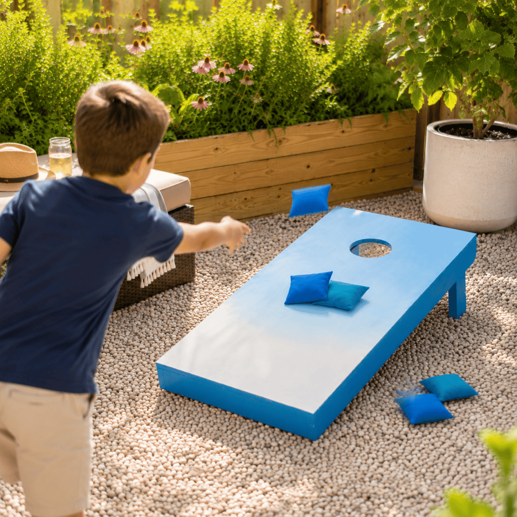 How To Build A Diy Cornhole Board Easy Backyard Game You Can Make In A