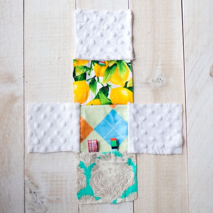 How to Sew Baby Blocks with Tags