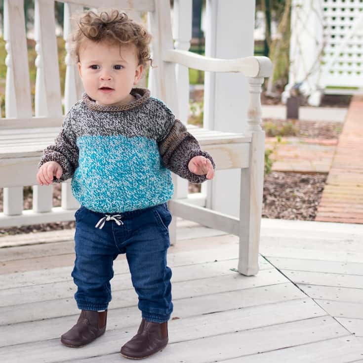 Beginner Baby Sweater Knitting Pattern