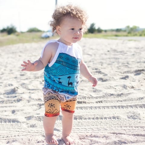 Easy DIY Baby Romper from a T-Shirt (Beginner-Friendly Upcycling Sewing ...