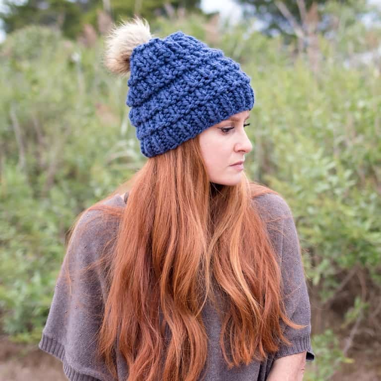 Hurdle Stitch Hat Knitting Pattern
