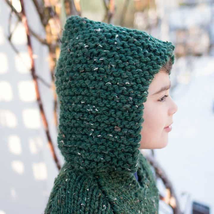 Easy Super Bulky Kids Sweater Knitting Pattern