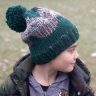 Kids Wave Colorwork Hat Knitting Pattern