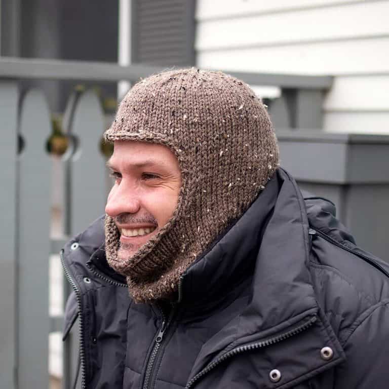 Mens Ski Mask Knitting Pattern