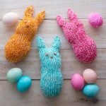 Easter Peep Bunny Knitting Pattern