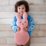 Large Easter Peep Bunny Knitting Pattern