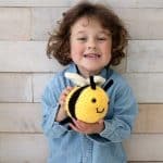 Easy Plush Bee Knitting Pattern