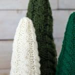 Cable Christmas Tree Knitting Pattern