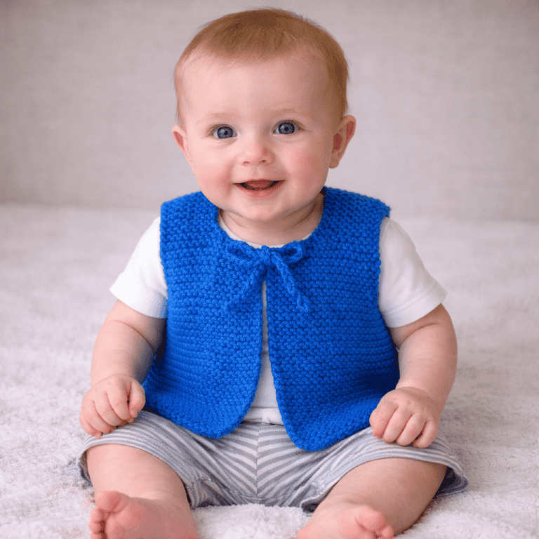 15 Easy Straight Needle Baby Knitting Patterns (Beginner-Friendly + No ...