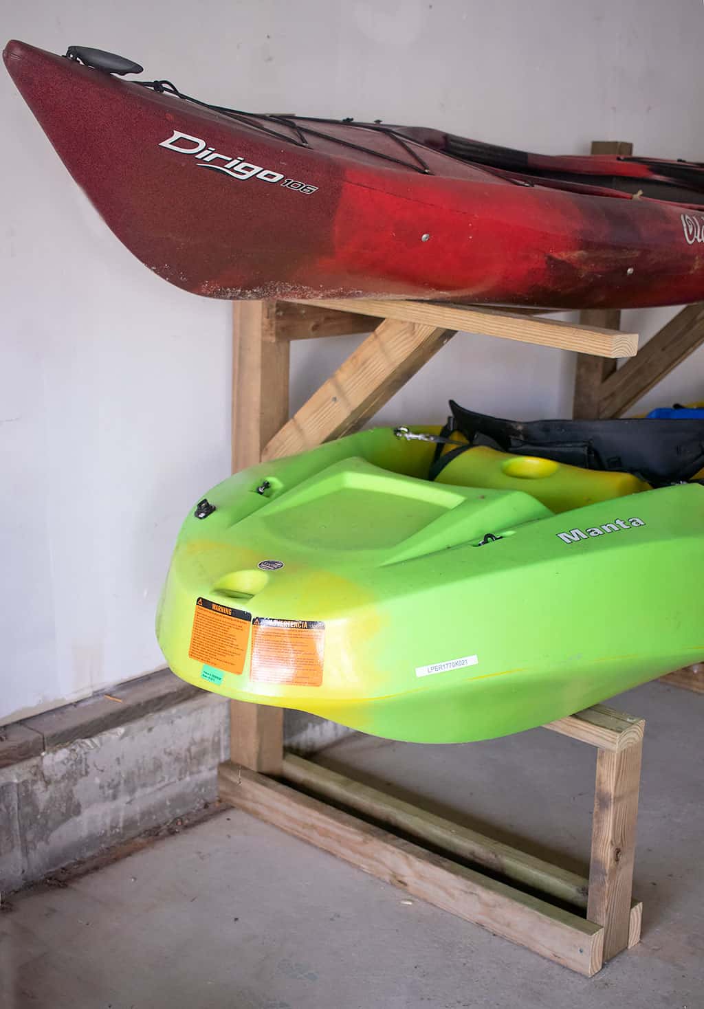 How to Build an Easy Kayak Rack