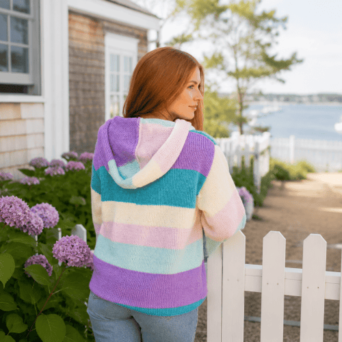 Womens Hooded Sweater Knitting Pattern (Cozy, Modern & Easy Everyday ...