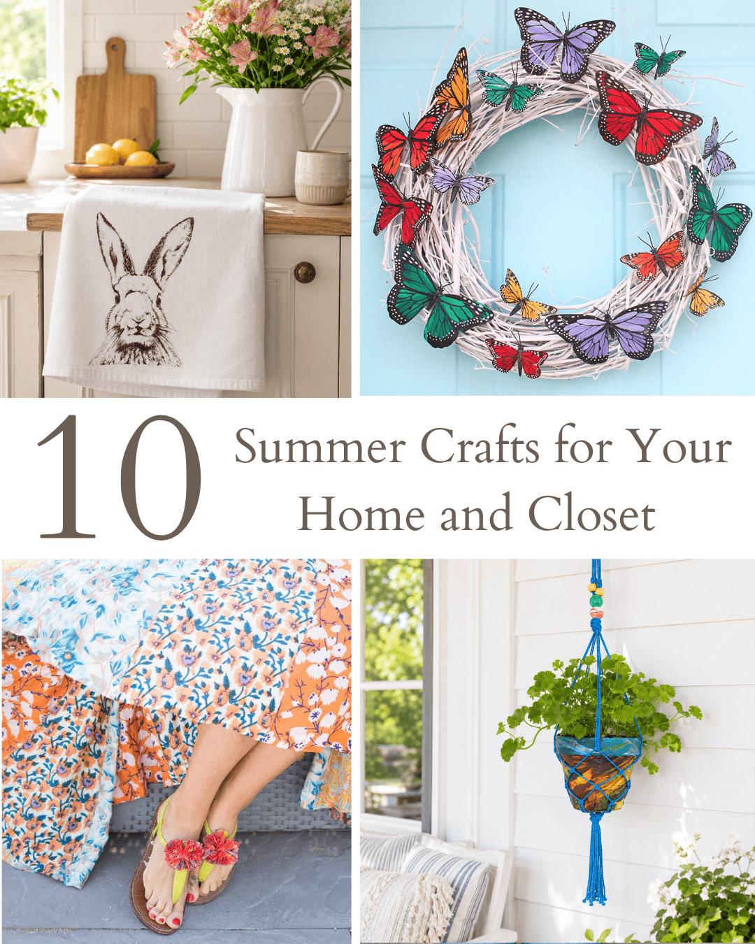 10 Summer Crafts for Your Home and Closet (Easy DIY Projects You’ll ...